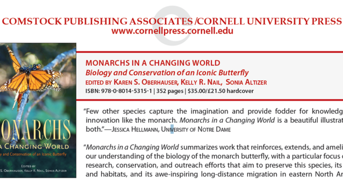 Hot off the press! Monarchs in a Changing… • Monarch Joint Venture